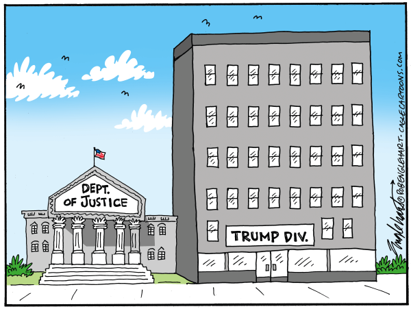 DOJ vs DJT | Bob Englehart | Comics | ArcaMax Publishing