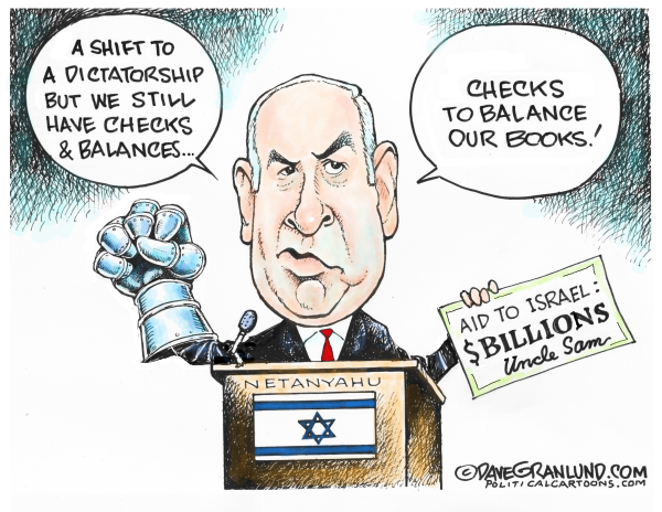 Netanyahu power grab | Dave Granlund | Comics | ArcaMax Publishing