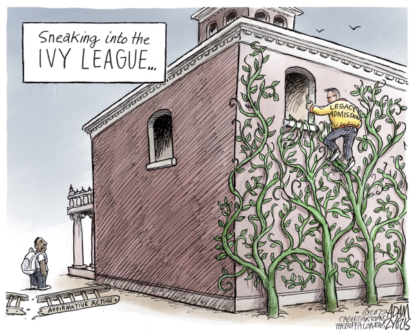 Ivy League Admissions | Adam Zyglis | Comics | ArcaMax Publishing
