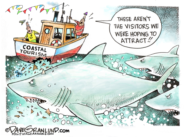 Coastal Tourism | Dave Granlund | Comics | ArcaMax Publishing