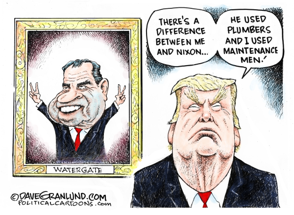 Trump vs Nixon | Dave Granlund | Comics | ArcaMax Publishing