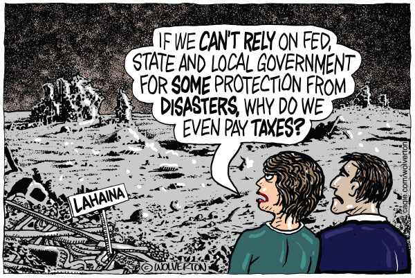 Lahaina Burning | Monte Wolverton | Comics | ArcaMax Publishing