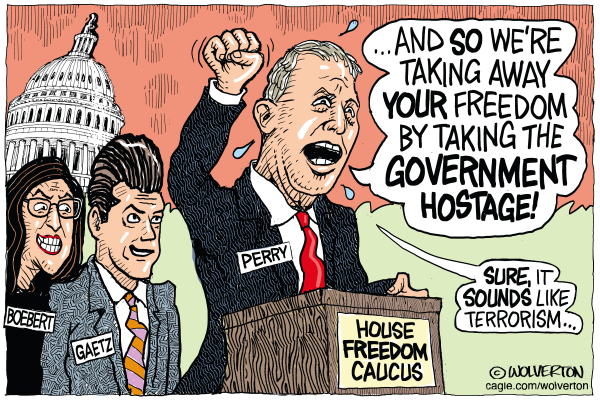 Not So Freedom Caucus | Monte Wolverton | Comics | ArcaMax Publishing