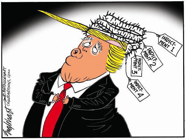 Trump The Martyr | Bob Englehart | Comics | ArcaMax Publishing
