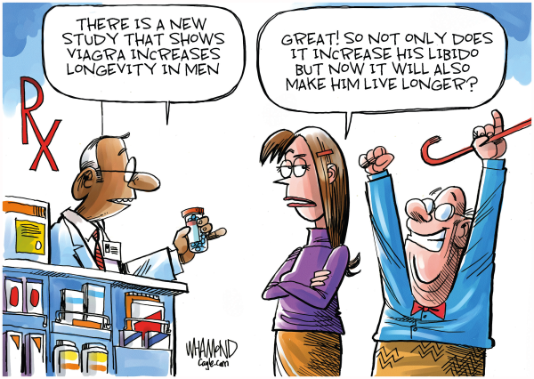 New Viagra Study | Dave Whamond | Comics | ArcaMax Publishing