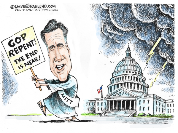 Mitt Romney prophecy | Dave Granlund | Comics | ArcaMax Publishing