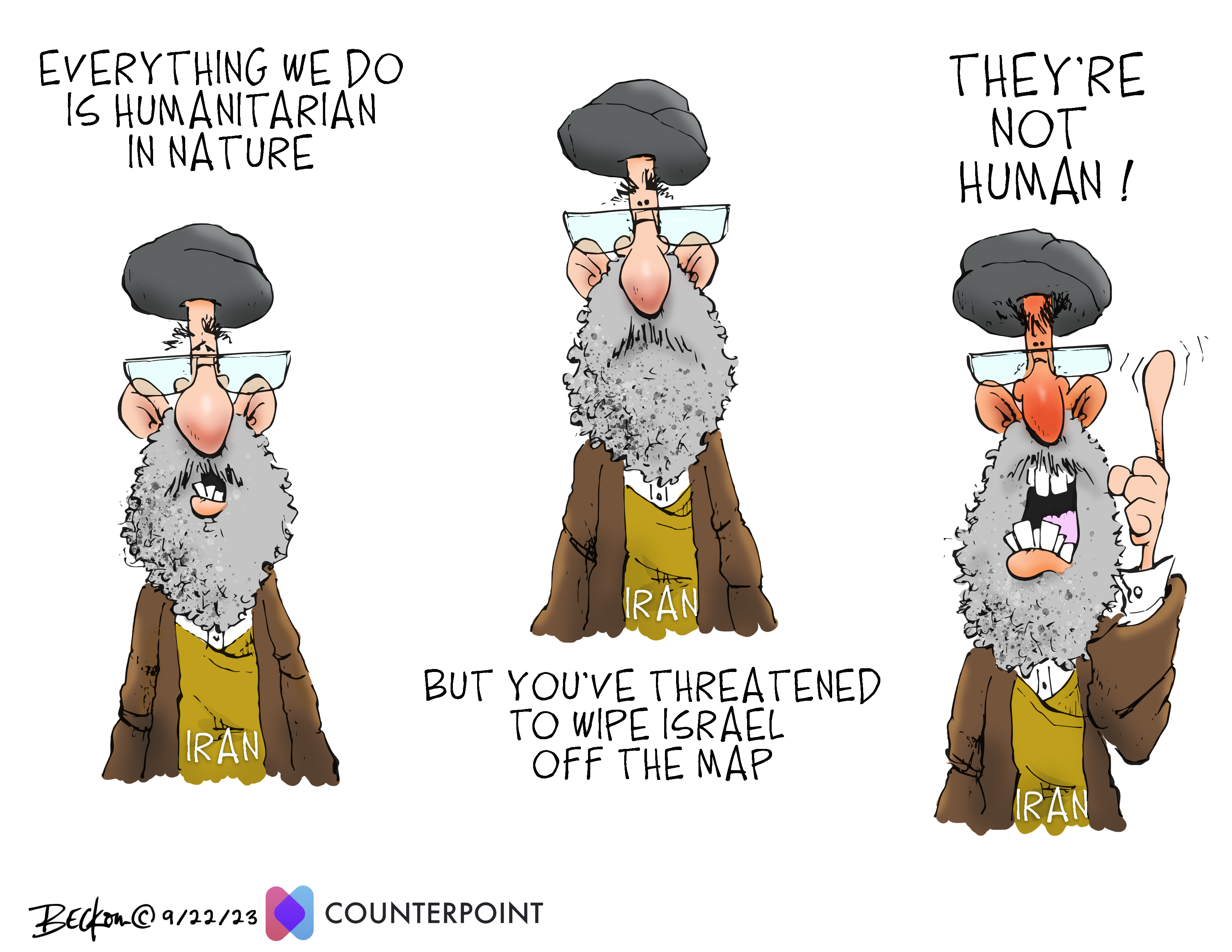 Mike Beckom 9/22/2023 | Mike Beckom | Comics | ArcaMax Publishing