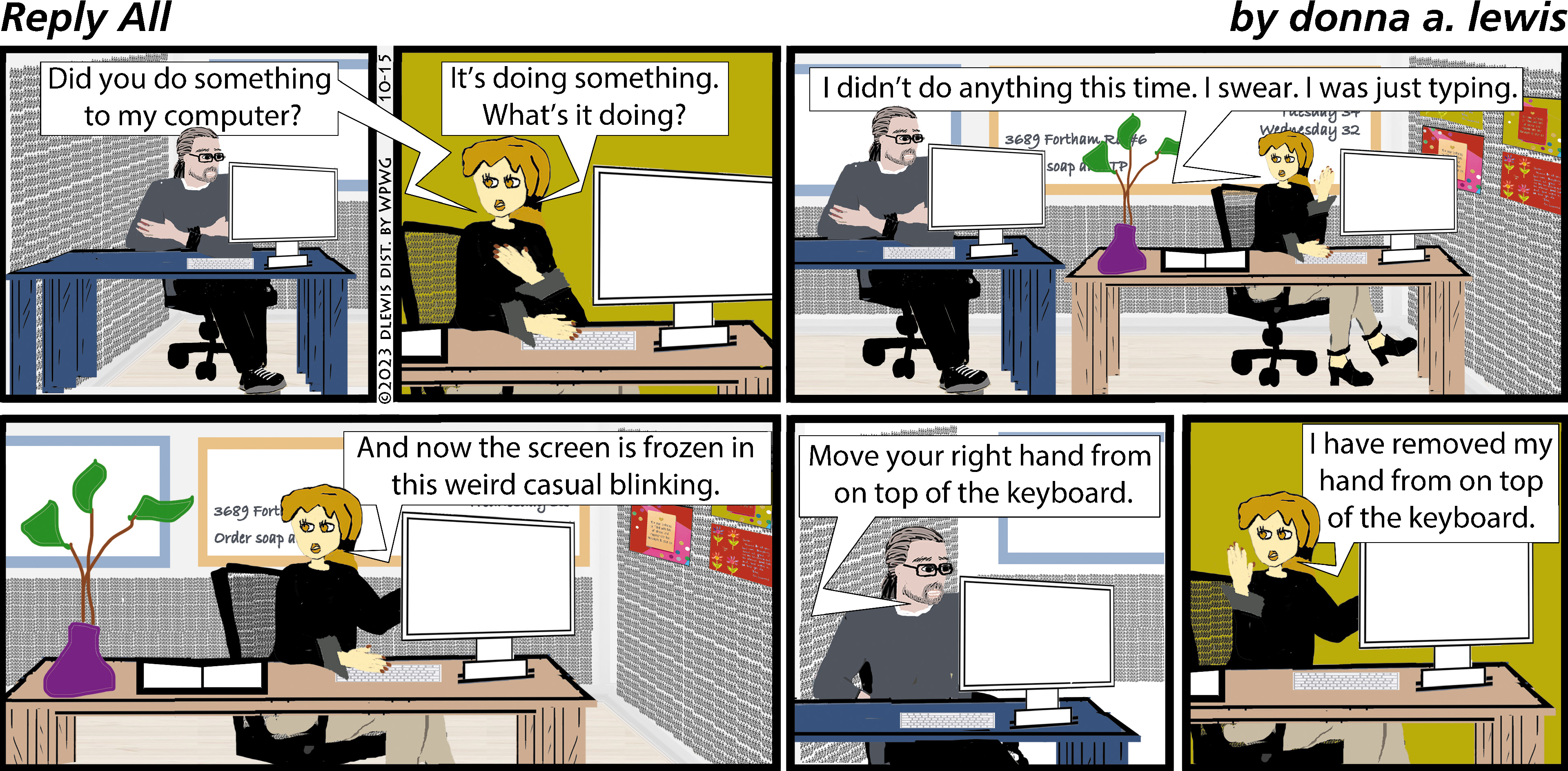 Reply All for 10/15/2023 | Reply All | Comics | ArcaMax Publishing