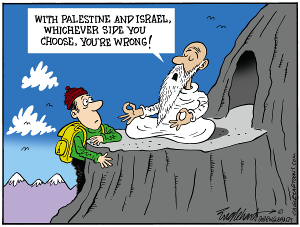 Israel and Palestine | Bob Englehart | Comics | ArcaMax Publishing