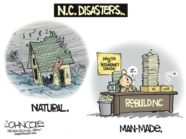 NORTH CAROLINA Natural and man-made disasters | John Cole | Comics ...