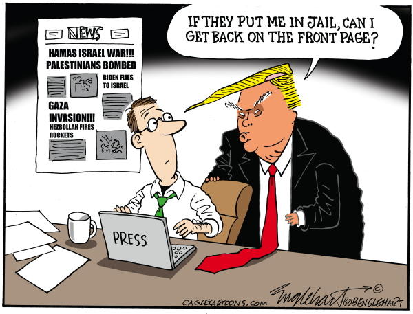 Page One Trump | Bob Englehart | Comics | ArcaMax Publishing