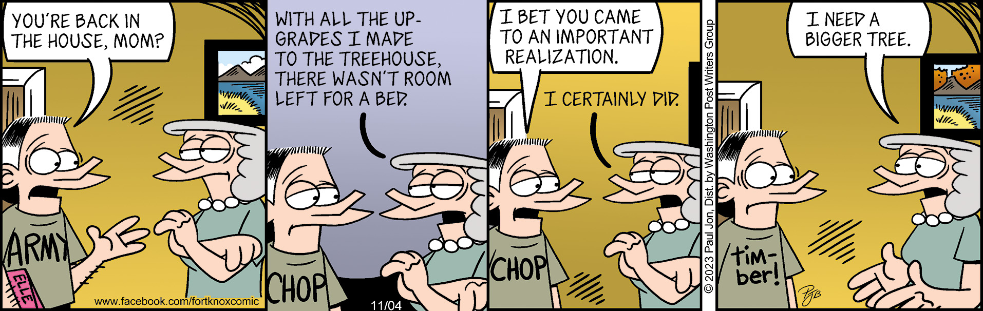 Fort Knox for 11/4/2023 | Fort Knox | Comics | ArcaMax Publishing