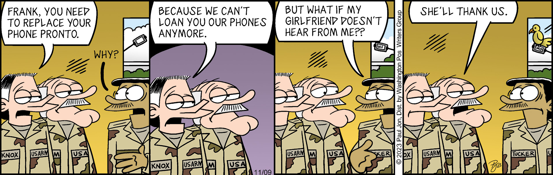 Fort Knox for 11/9/2023 | Fort Knox | Comics | ArcaMax Publishing