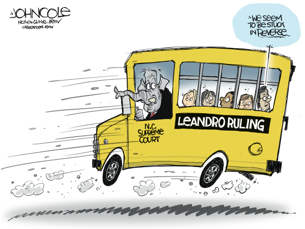 NORTH CAROLINA Reversing Leandro | John Cole | Comics | ArcaMax Publishing