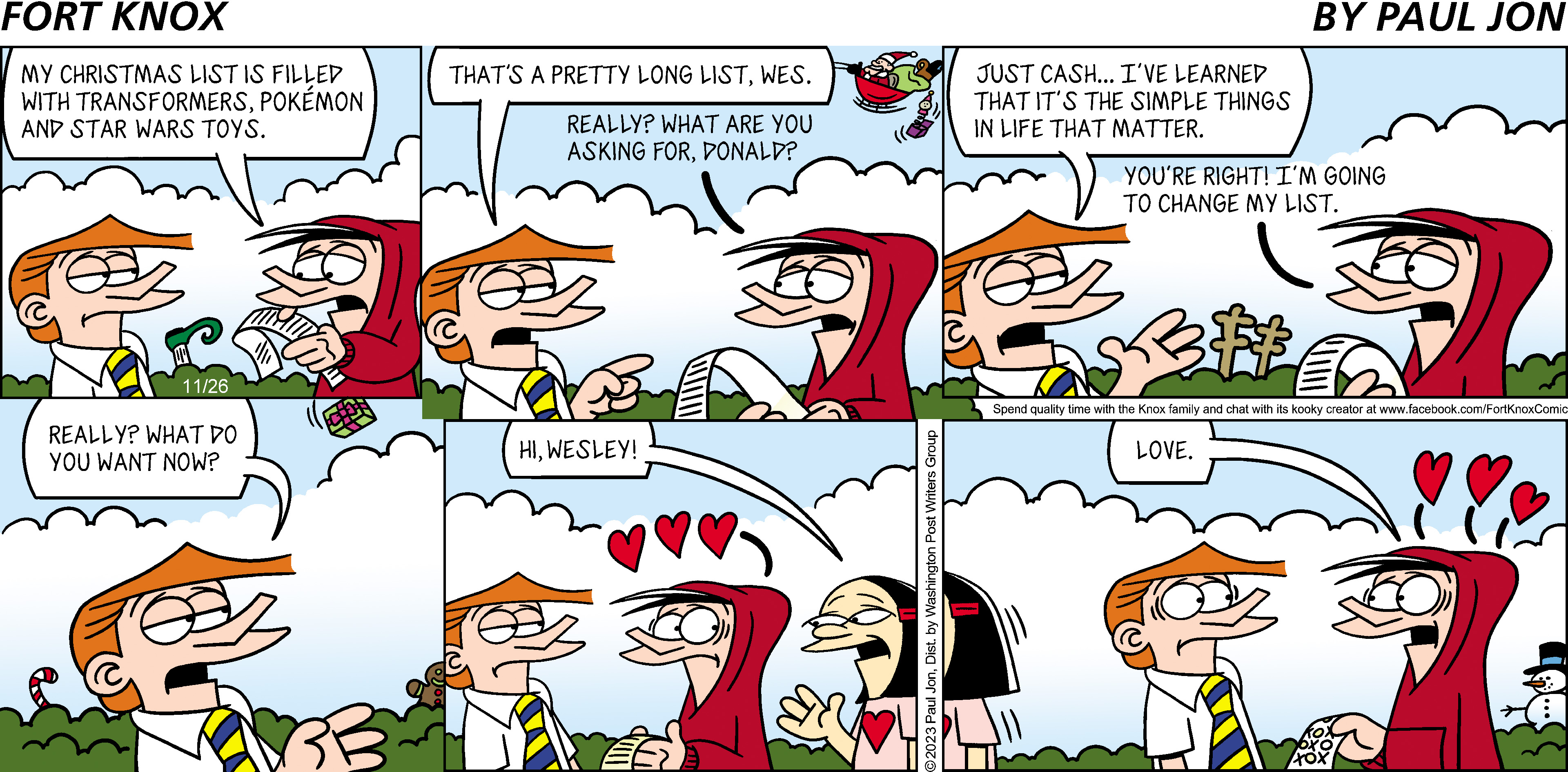 Fort Knox for 11/26/2023 | Fort Knox | Comics | ArcaMax Publishing