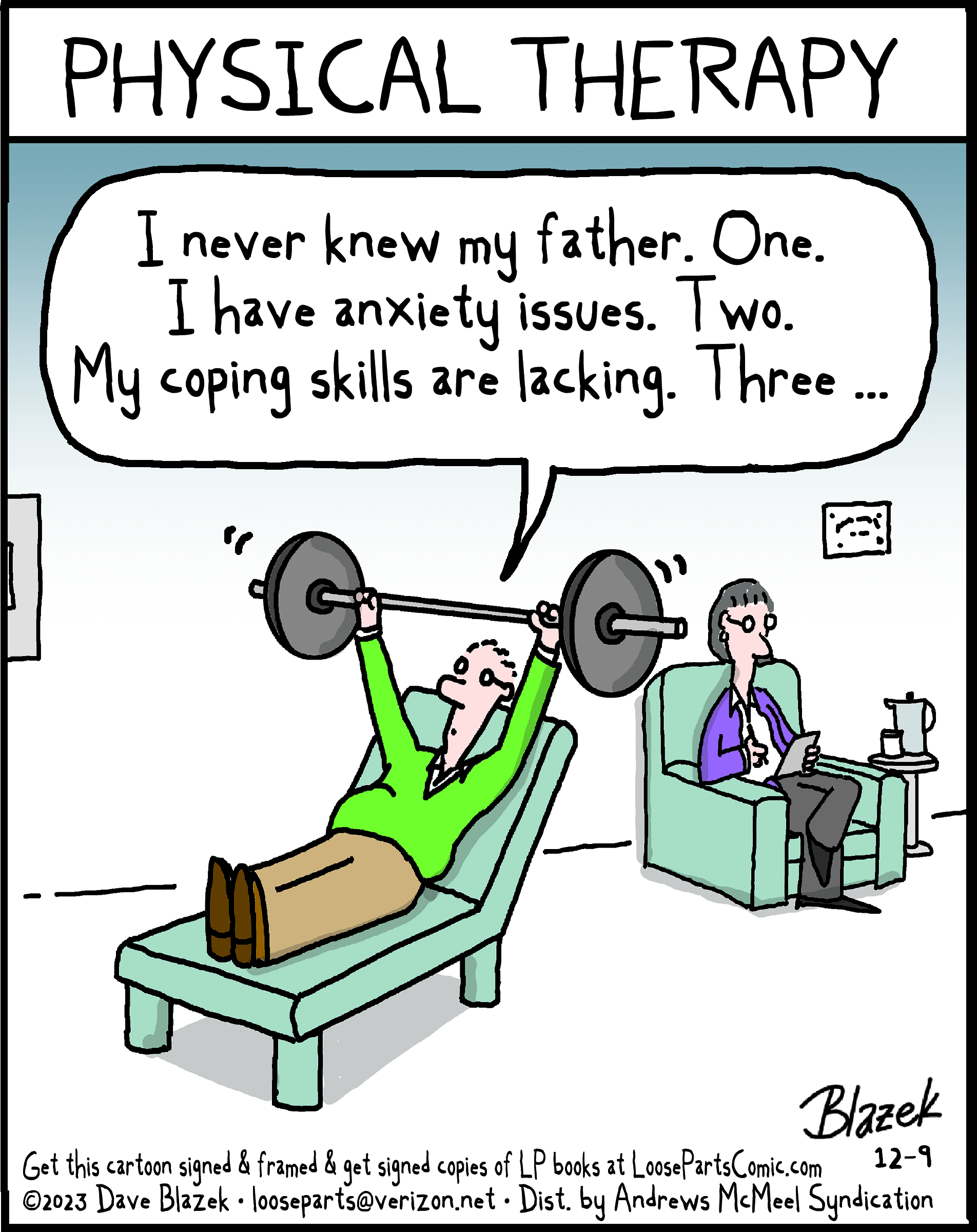 Loose Parts for 12/9/2023 | Loose Parts | Comics | ArcaMax Publishing