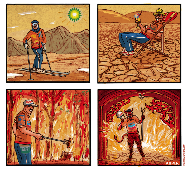 Hell Of A Temperature | Peter Kuper | Comics | ArcaMax Publishing