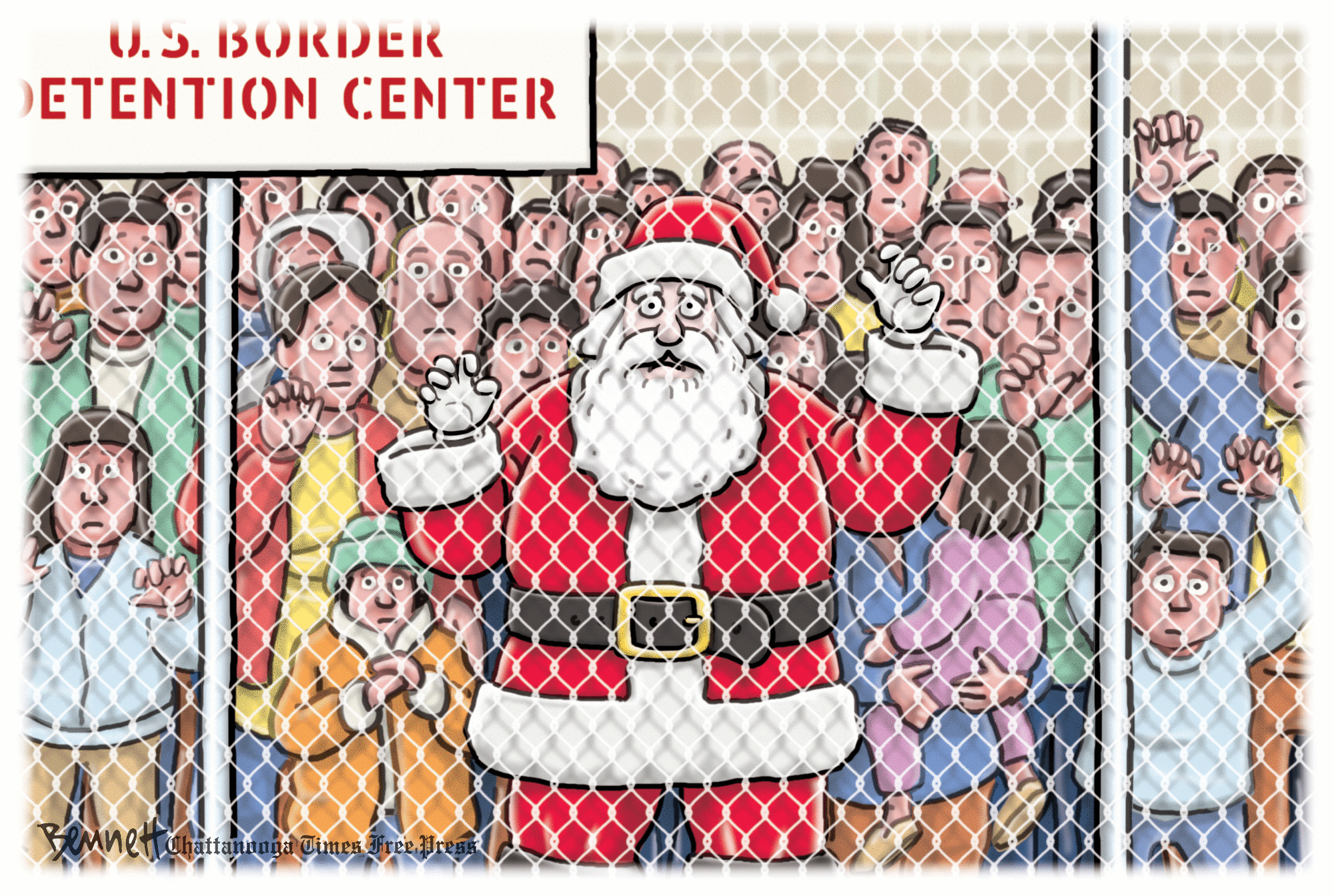 Clay Bennett for 12/24/2023 | Clay Bennett | Comics | ArcaMax Publishing