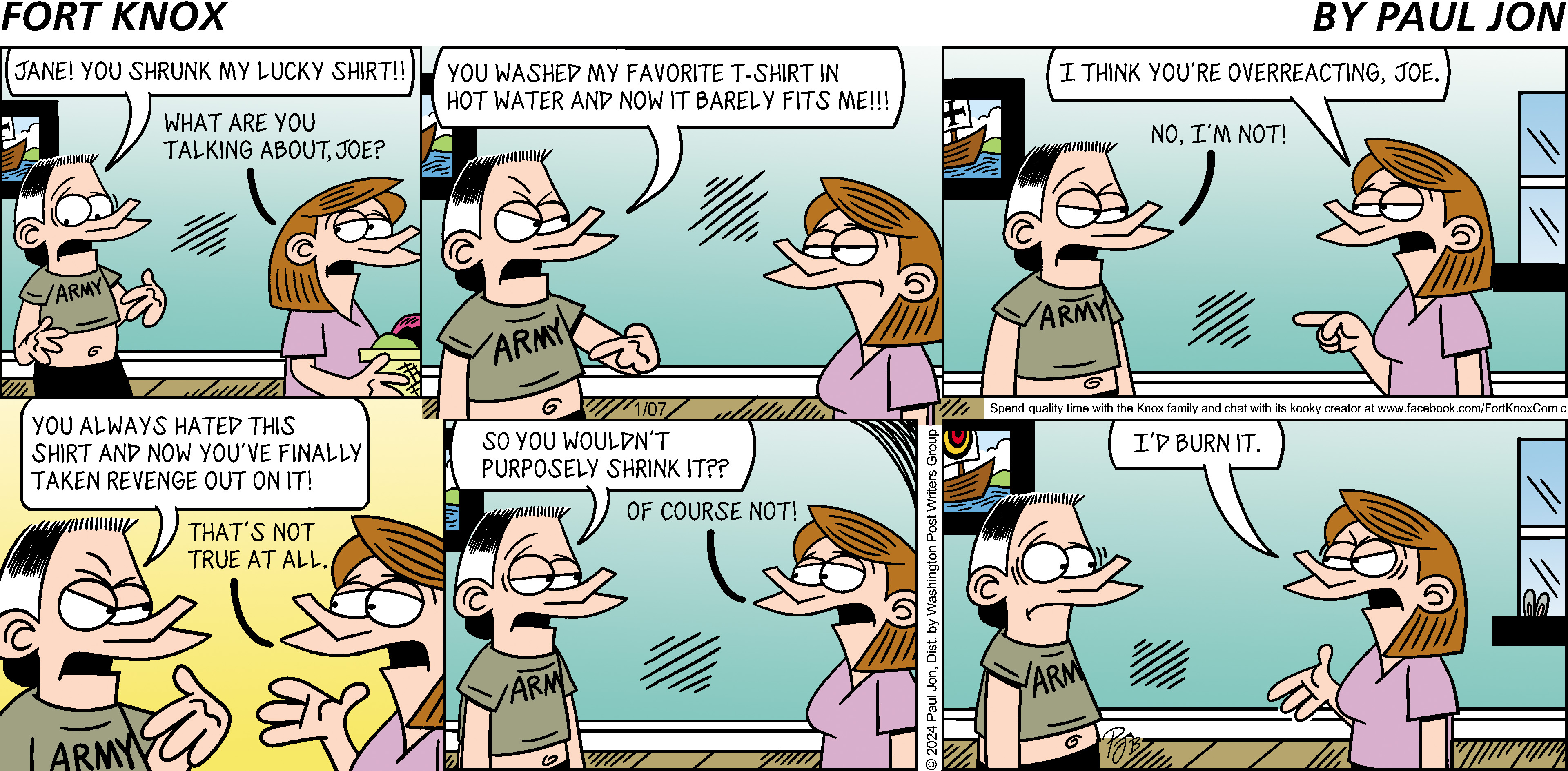 Fort Knox for 1/7/2024 | Fort Knox | Comics | ArcaMax Publishing