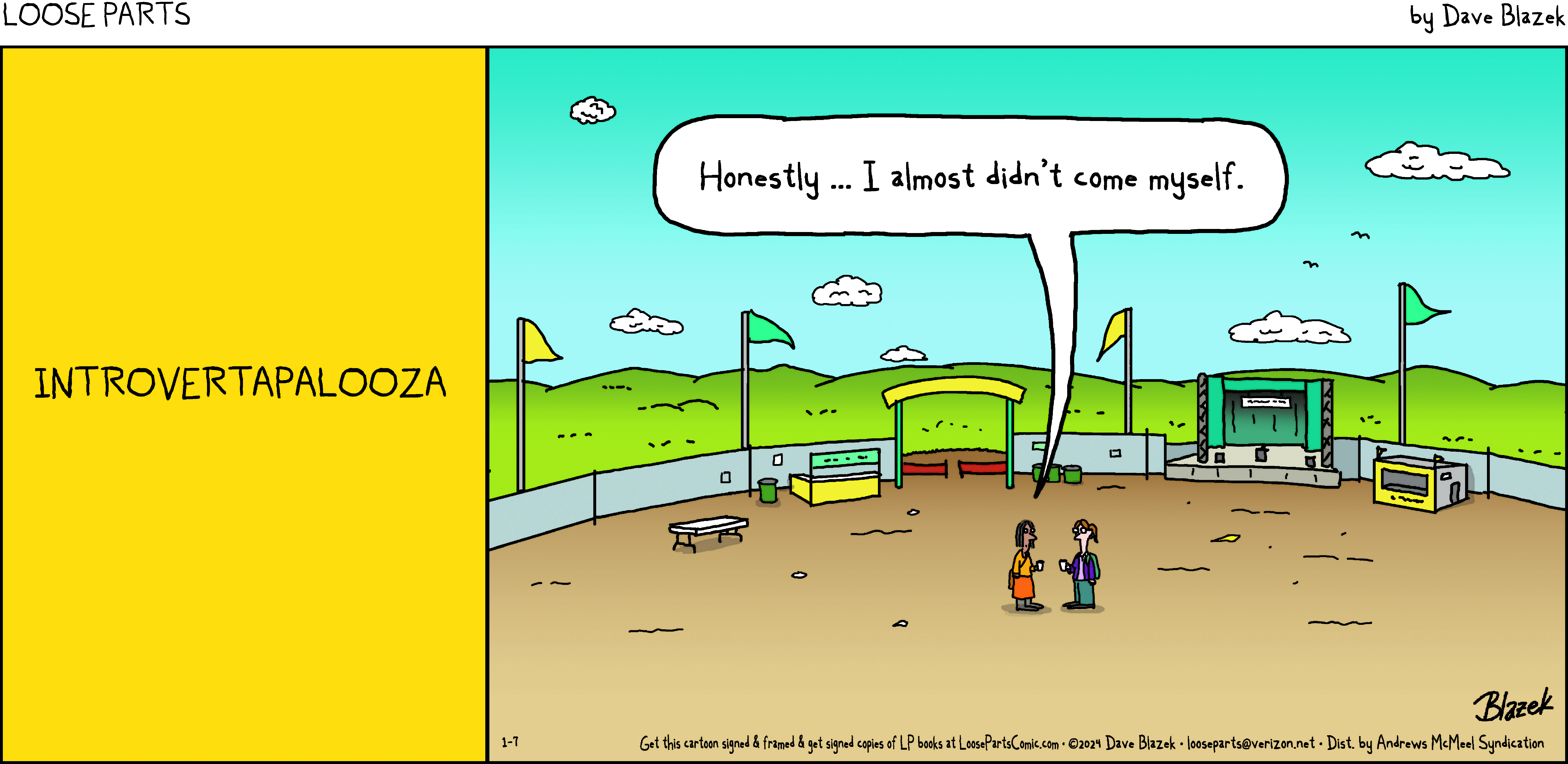 Loose Parts for 1/7/2024 | Loose Parts | Comics | ArcaMax Publishing