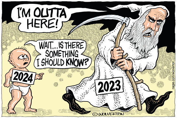 2023 Out of Here | Monte Wolverton | Comics | ArcaMax Publishing