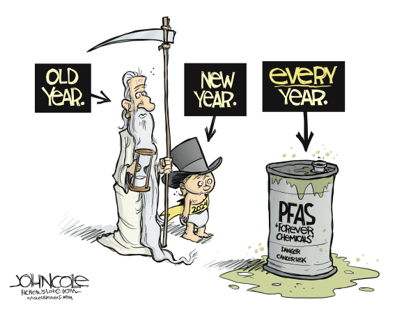 PFAS 'forever chemicals' | John Cole | Comics | ArcaMax Publishing