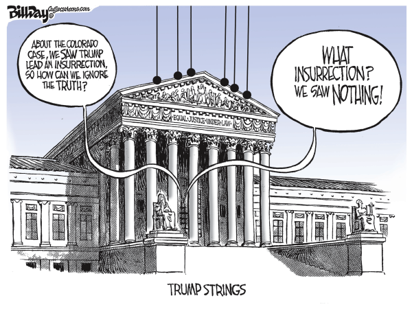 Trump Strings | Bill Day | Comics | ArcaMax Publishing