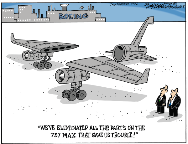 Boeing Max Problems | Bob Englehart | Comics | ArcaMax Publishing