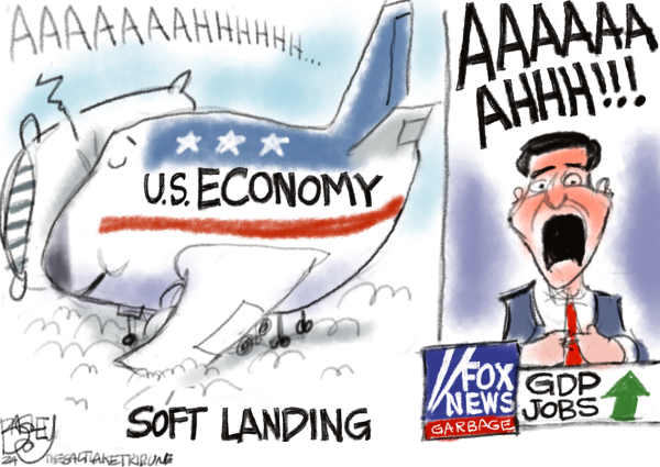Soft Landing | Pat Bagley | Comics | ArcaMax Publishing