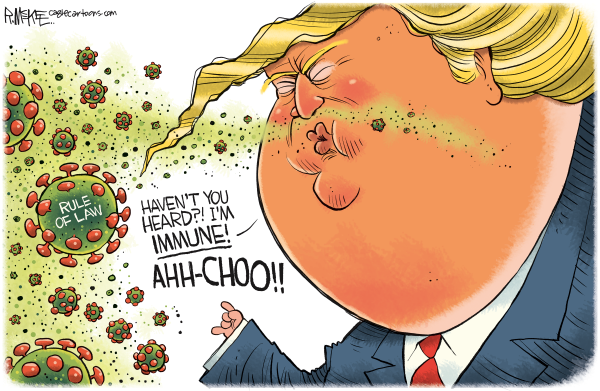 Trump Immunity | Rick McKee | Comics | ArcaMax Publishing