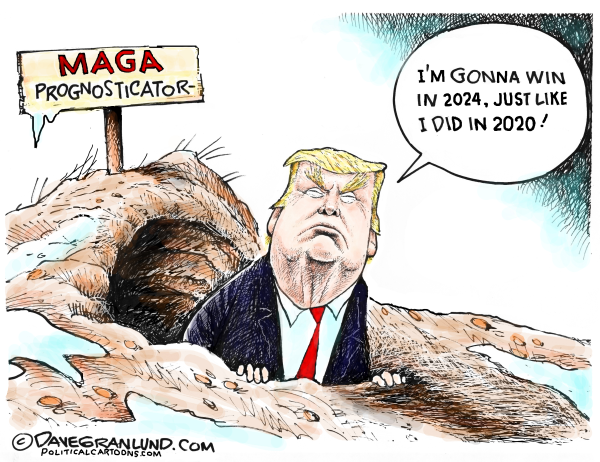 Trump groundhog 2024 | Dave Granlund | Comics | ArcaMax Publishing