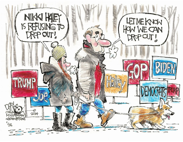 How Can We Drop Out | John Darkow | Comics | ArcaMax Publishing