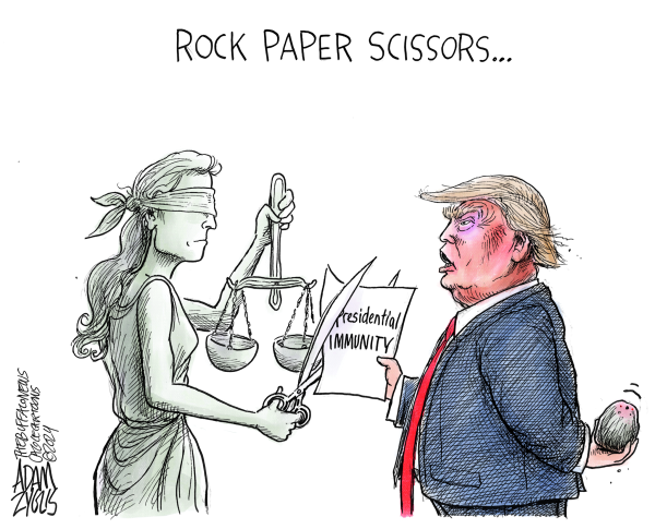 Presidential Immunity | Adam Zyglis | Comics | ArcaMax Publishing