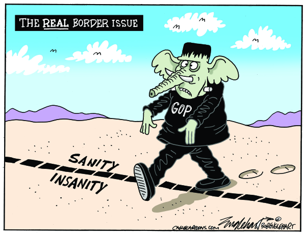 The Real Border Issue | Bob Englehart | Comics | ArcaMax Publishing