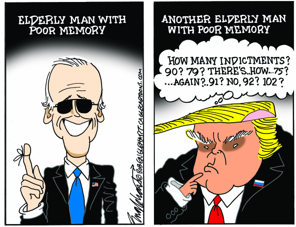 Biden's Poor Memory | Bob Englehart | Comics | ArcaMax Publishing
