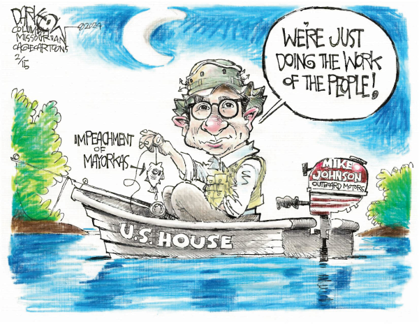 Johnson's Big Catch | John Darkow | Comics | ArcaMax Publishing