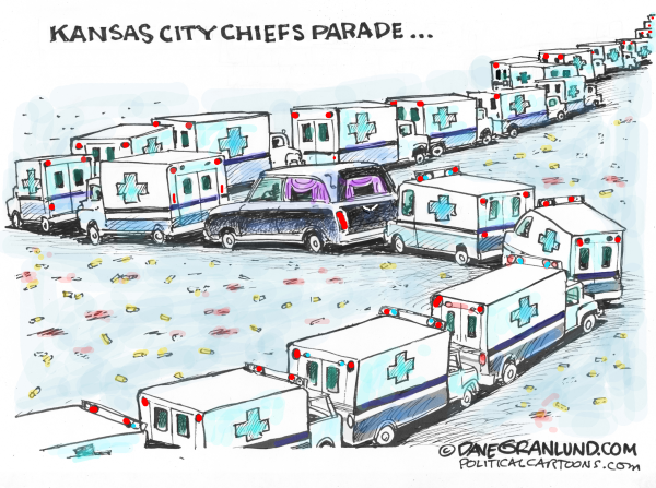 Kansas City Chiefs Parade | Dave Granlund | Comics | ArcaMax Publishing