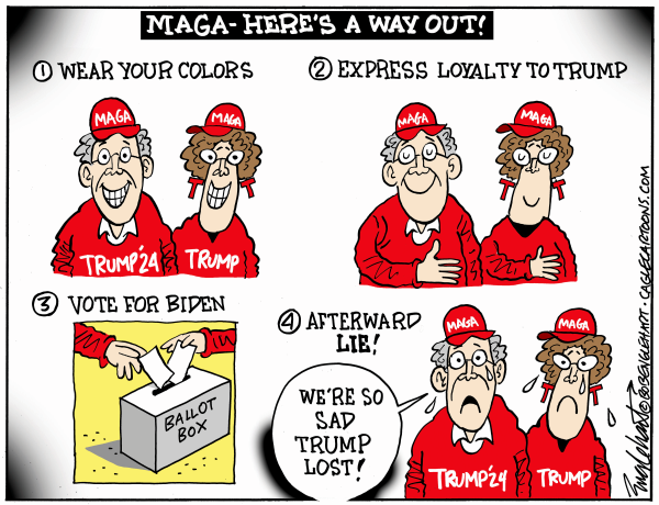 A Way Out For Maga | Bob Englehart | Comics | ArcaMax Publishing