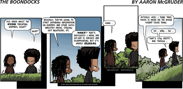 Boondocks | Comics | ArcaMax Publishing