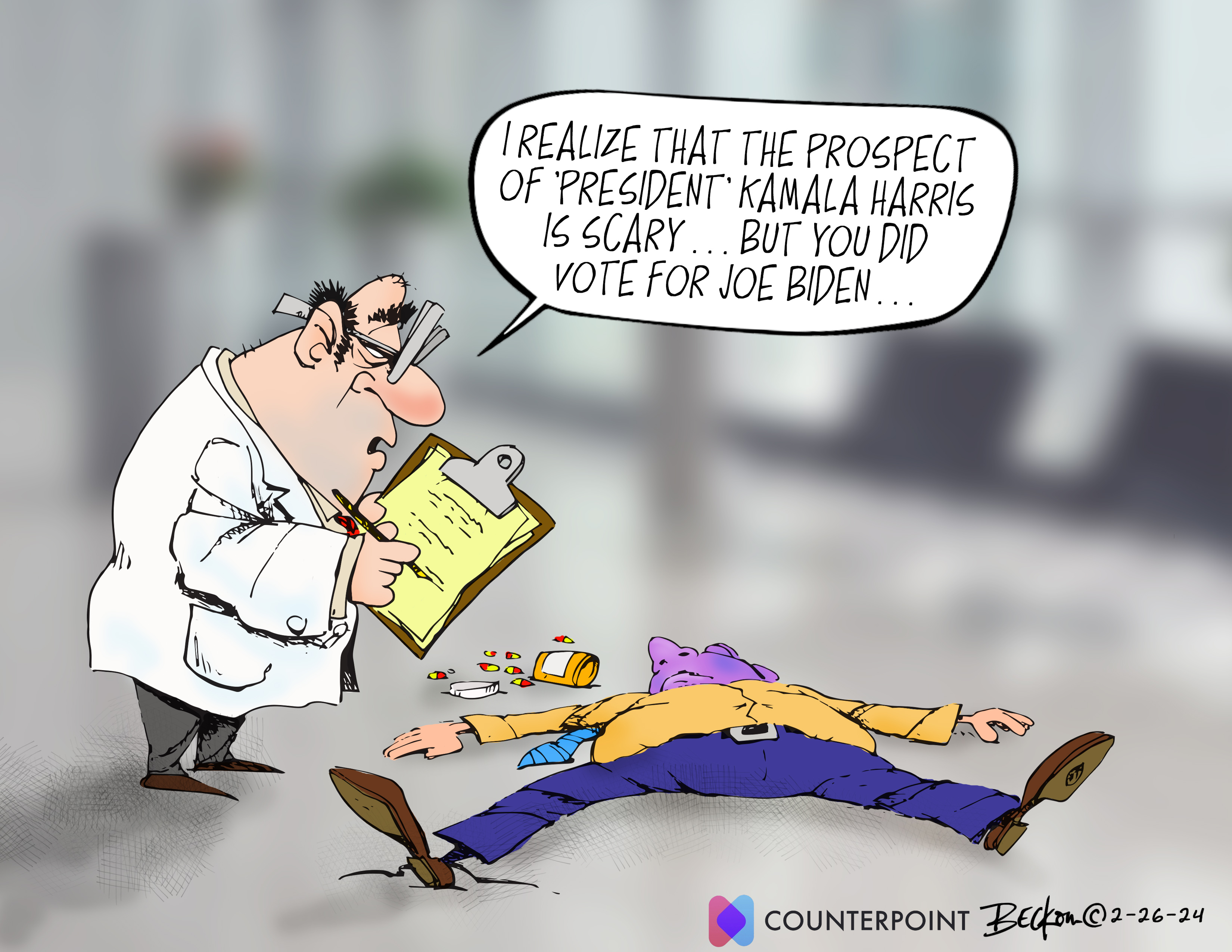 Mike Beckom 2/26/2024 | Mike Beckom | Comics | ArcaMax Publishing