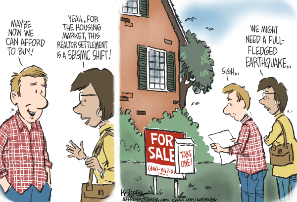 Housing Market Shift? | Jeff Koterba | Comics | ArcaMax Publishing