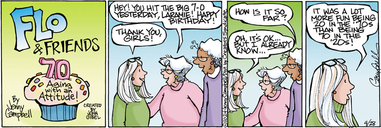 Flo & Friends for 4/28/2024 | Flo & Friends | Comics | ArcaMax Publishing