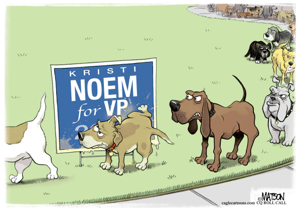 Dogs Protest Puppy Killer Kristi Noem | RJ Matson | Comics | ArcaMax ...
