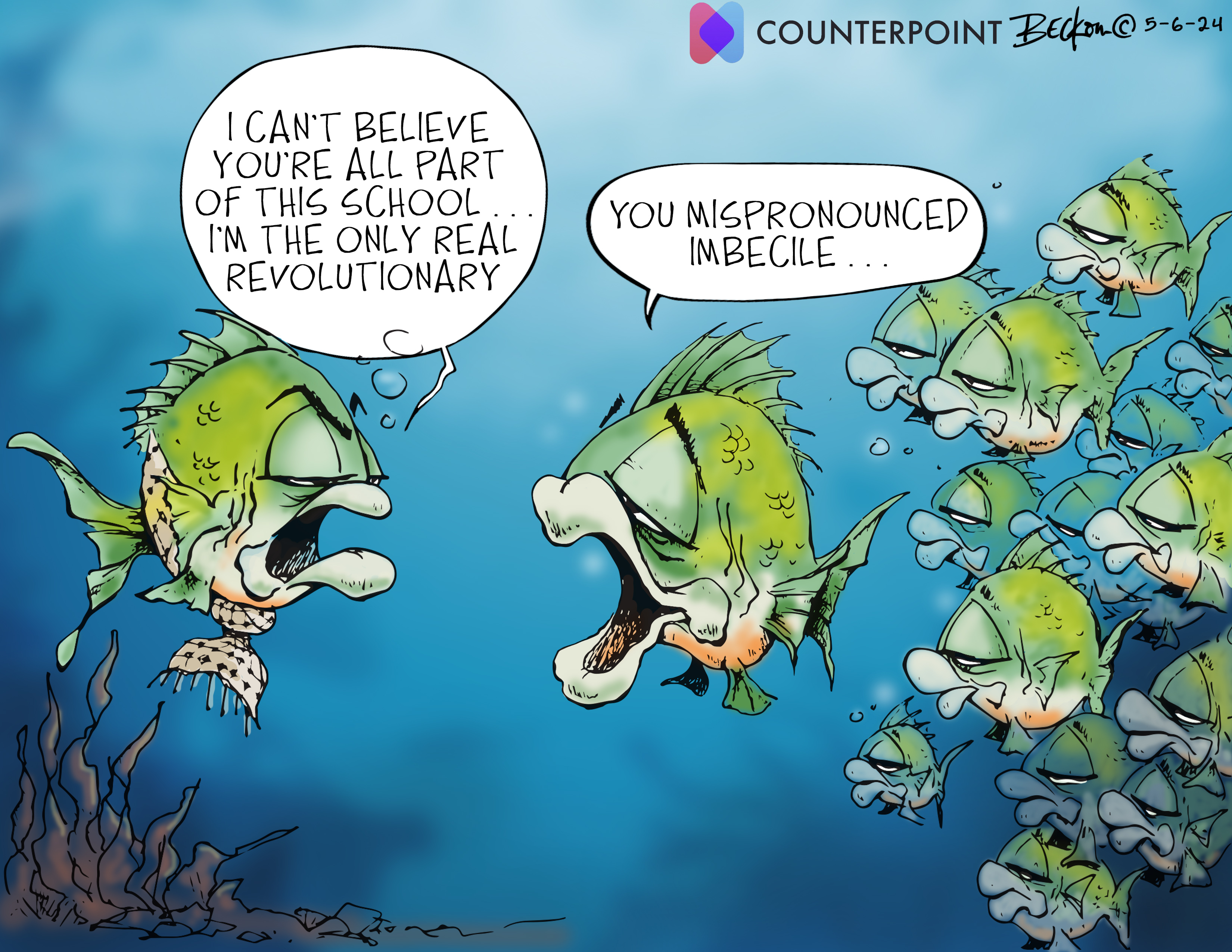 Mike Beckom 5/6/2024 | Mike Beckom | Comics | ArcaMax Publishing