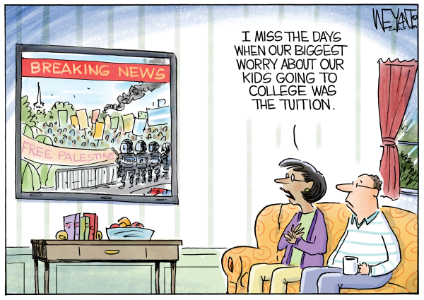 College Worries | Christopher Weyant | Comics | ArcaMax Publishing