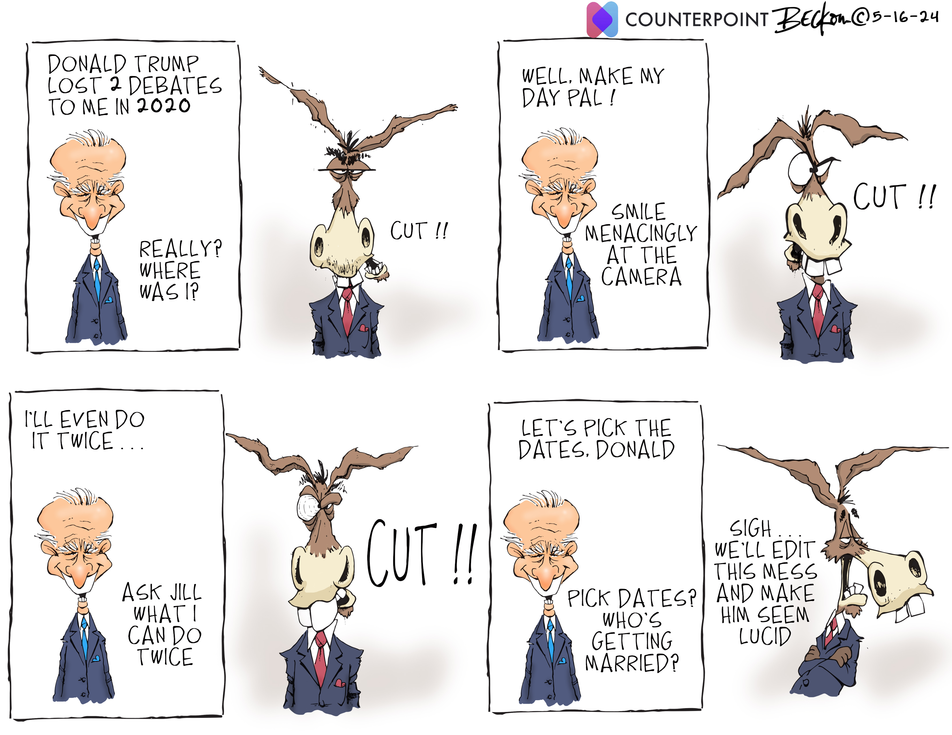 Mike Beckom 5/16/2024 | Mike Beckom | Comics | ArcaMax Publishing