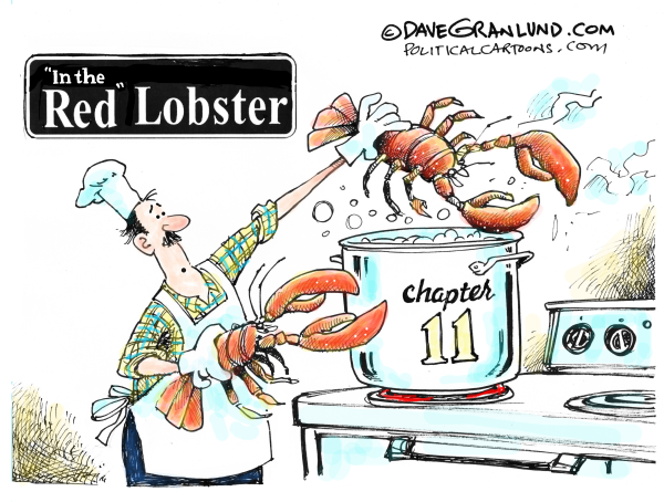 Red Lobster Chapter 11 | Dave Granlund | Comics | ArcaMax Publishing