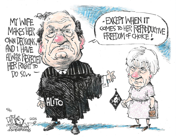 Alito's wife | John Darkow | Comics | ArcaMax Publishing