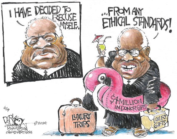 Let me recuse myself | John Darkow | Comics | ArcaMax Publishing