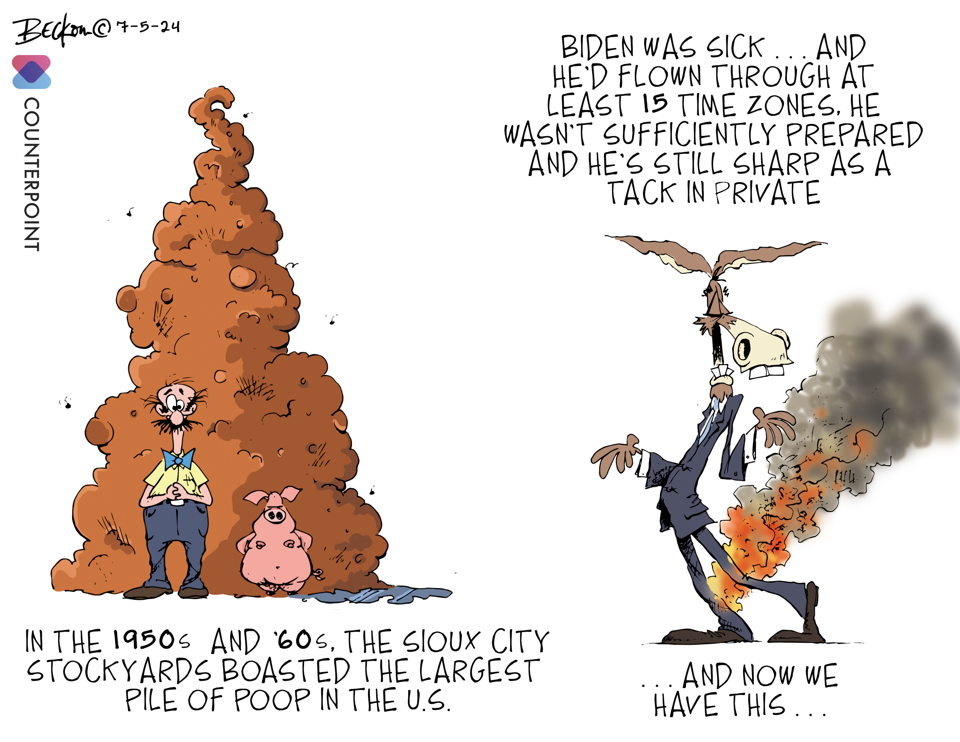 Mike Beckom 7/5/2024 | Mike Beckom | Comics | ArcaMax Publishing